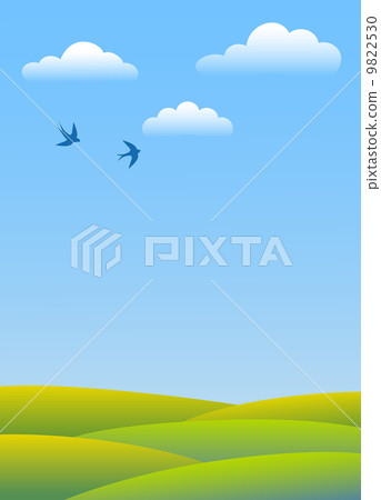 Spring day. - Stock Illustration [9822530] - PIXTA