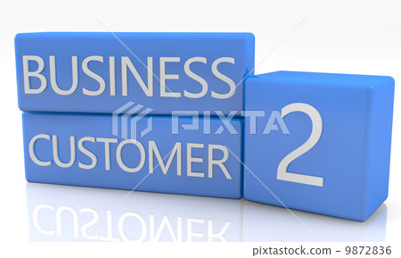 Business to Customer - Stock Illustration [9872836] - PIXTA