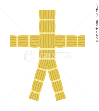 Straw doll - Stock Illustration [9879626] - PIXTA
