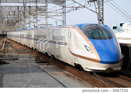Hokuriku Shinkansen E7系列F1組織-照片素材（圖片） [9887338] - PIXTA圖庫