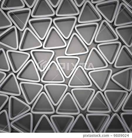 Steel triangles - Stock Illustration [9889024] - PIXTA