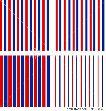 Tricolor stripe packing - Stock Illustration [9925832] - PIXTA