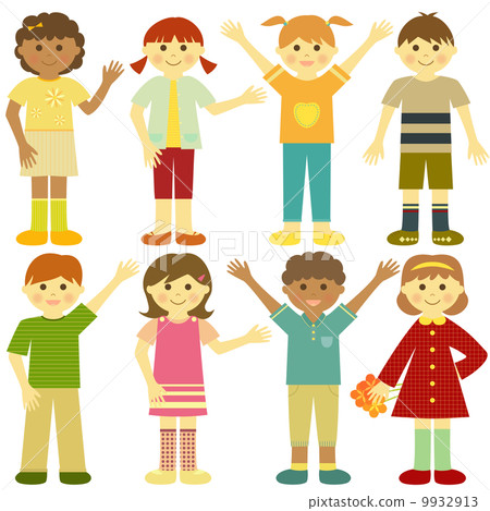 children - Stock Illustration [9932913] - PIXTA