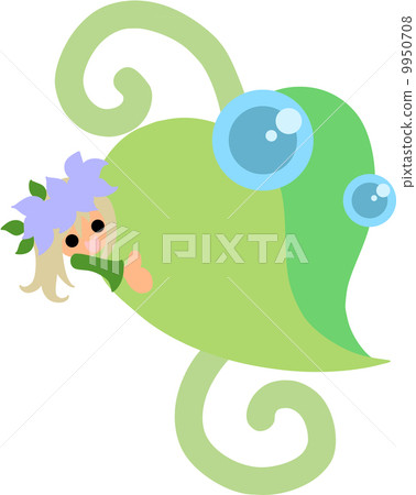 Wakaba fairy - Stock Illustration [9950708] - PIXTA