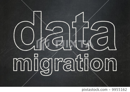 Data Migration on chalkboard background - Stock Illustration [9955162 ...