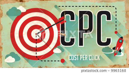 CPC Concept. Poster in Flat Design. - Stock Illustration [9963168] - PIXTA
