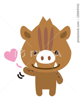 Wild boar [two-headed animals · series] - Stock Illustration [10004542 ...