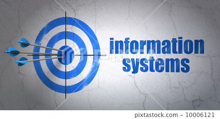 Information concept: target and Information... - Stock Illustration ...