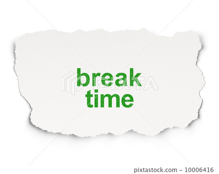 Break Time on Paper background - Stock Illustration [10006416] - PIXTA