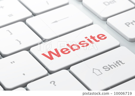 SEO web design concept: Website on computer... - Stock Illustration ...