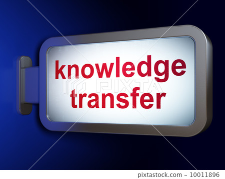 Education concept: Knowledge Transfer on... - Stock Illustration ...
