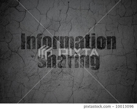 Information Sharing on grunge wall background - Stock Illustration ...