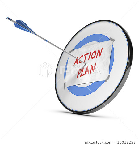 Objectives Achieved, Setting Goals Concept - Stock Illustration ...