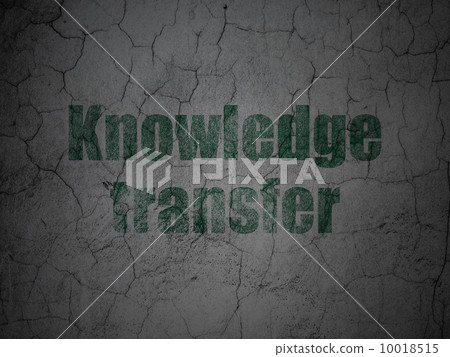 Education concept: Knowledge Transfer on grunge... - Stock Illustration ...