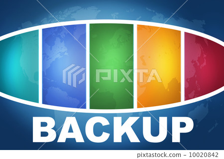 Backup - Stock Illustration [10020842] - PIXTA