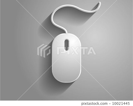 3d Vector illustration of a mouse icon - Stock Illustration [10021445 ...