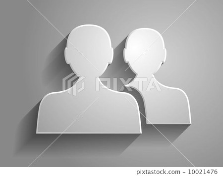 3d Vector illustration of team icon - Stock Illustration [10021476] - PIXTA