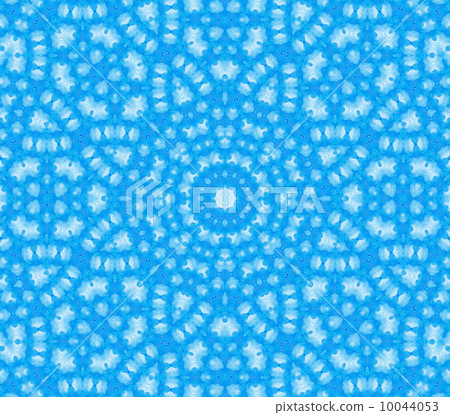 Blue abstract natural pattern - Stock Illustration [10044053] - PIXTA