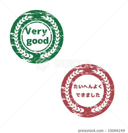 Set of evaluation mark - Stock Illustration [10066249] - PIXTA