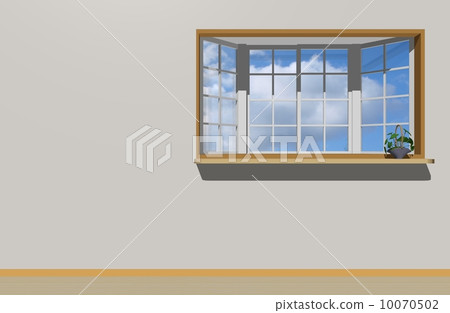 bay window - Stock Illustration [10070502] - PIXTA