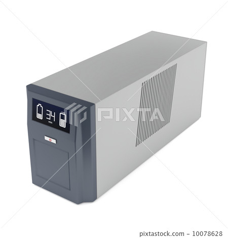 UPS on white background - Stock Illustration [10078628] - PIXTA