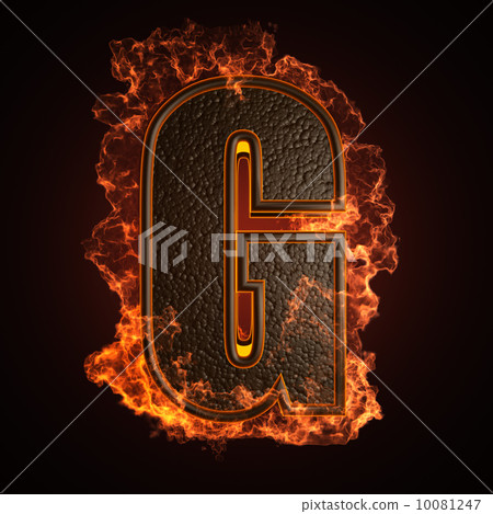 burning figure - Stock Illustration [10081247] - PIXTA