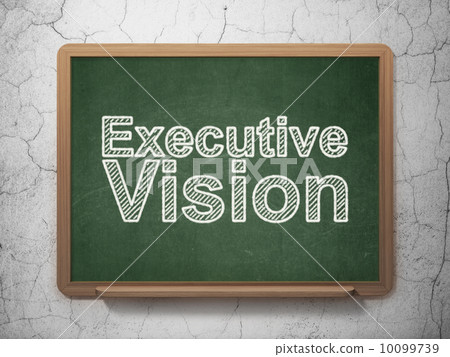 Business concept: Executive Vision on... - Stock Illustration [10099739 ...