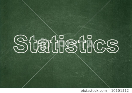 Finance concept: Statistics on chalkboard... - Stock Illustration ...