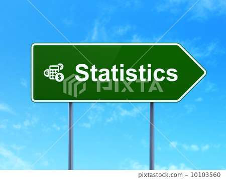 Business concept: Statistics and Calculator on... - Stock Illustration ...