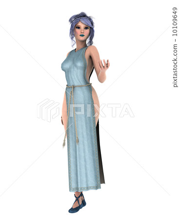 young woman - Stock Illustration [10109649] - PIXTA