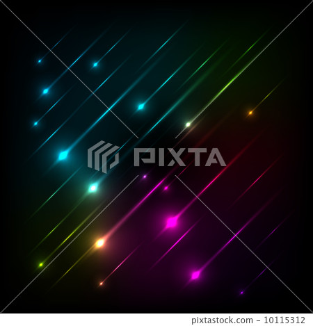 Abstract colorful glow background vector - Stock Illustration [10115312 ...