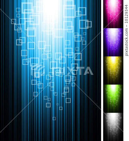 Line shine vertical background - Stock Illustration [10129344] - PIXTA