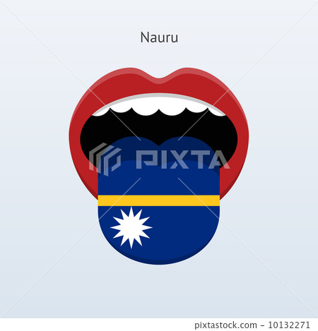 Nauru language. Abstract human tongue. - Stock Illustration [10132271 ...