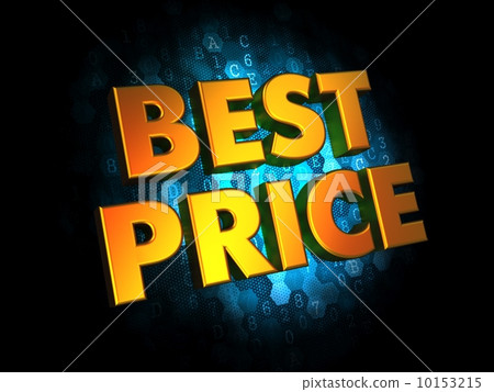 Best Price Concept on Digital Background. - Stock Illustration ...