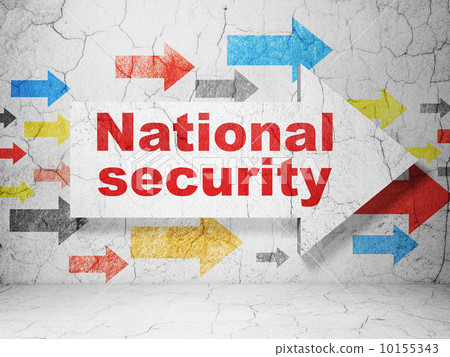 Security concept: arrow with National Security... - Stock Illustration ...
