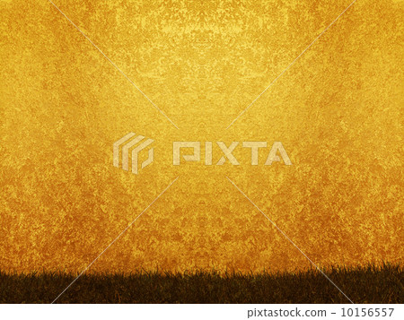 Gold folding screen - Stock Illustration [10156557] - PIXTA