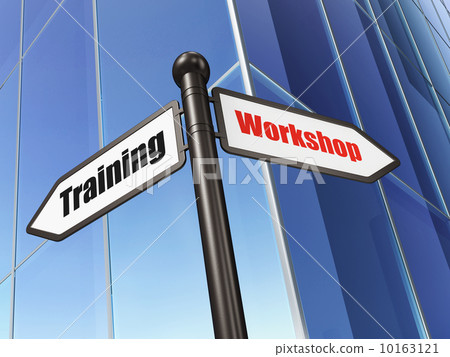 Education concept: sign Workshop Training on...-插圖素材 [10163121] - PIXTA圖庫