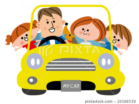 Drive by car - Stock Illustration [10166539] - PIXTA