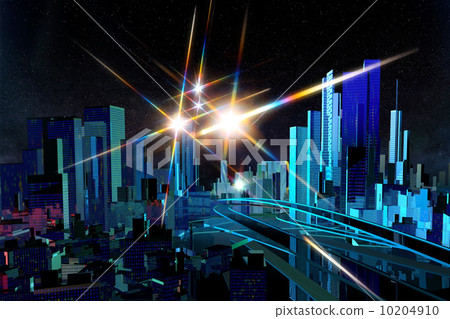 CG high-rise building - Stock Illustration [10204910] - PIXTA