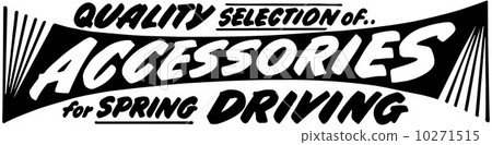 Quality Selection Of Accessories - Stock Illustration [10271515] - PIXTA