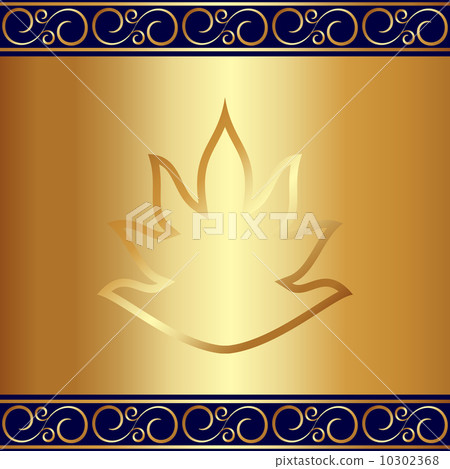 Vector abstract gold plate background with... - Stock Illustration ...