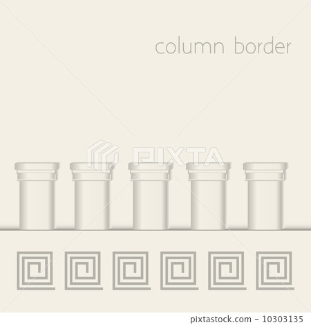 column border - Stock Illustration [10303135] - PIXTA
