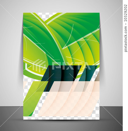 Green design business corporate print template - Stock Illustration ...