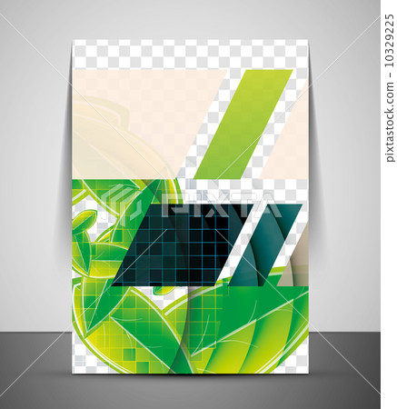 Green design business corporate print template - Stock Illustration ...