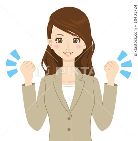 Guts motivation OL - Stock Illustration [10401724] - PIXTA