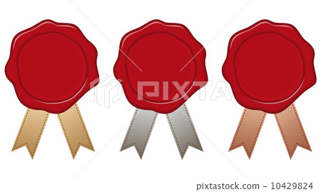 Sealing wax encapsulated wax - Stock Illustration [10429824] - PIXTA