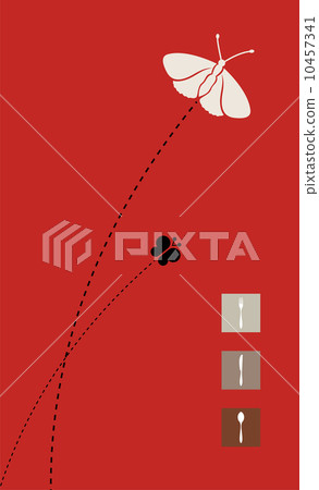 red menu cover design - Stock Illustration [10457341] - PIXTA
