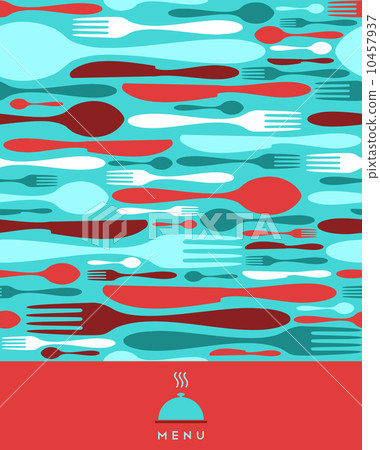 Food, restaurant, menu design in red - Stock Illustration [10457937 ...