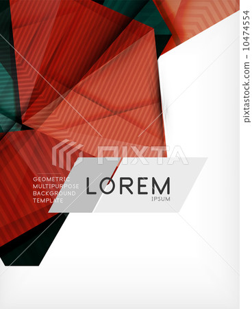 Corporate abstract business template - Stock Illustration [10474554 ...