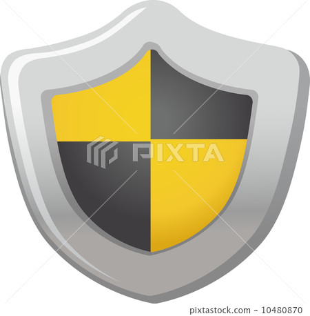 The view of shield - Stock Illustration [10480870] - PIXTA